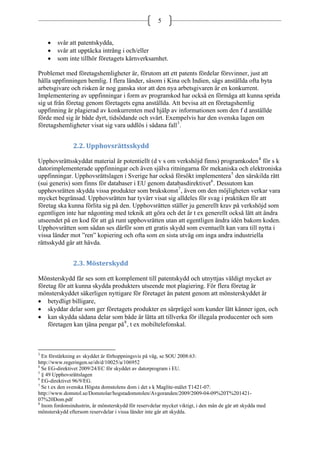 Patentarbete I Industrin 2009 | PDF