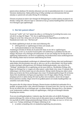 Patentarbete I Industrin 2009 | PDF
