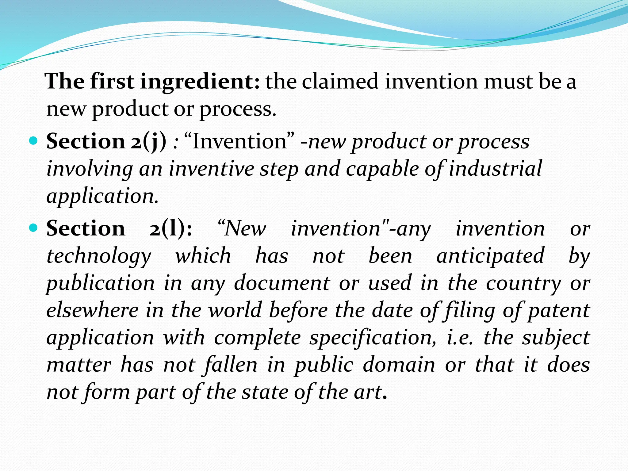 Patent Basics and laws of patent basics.pptx