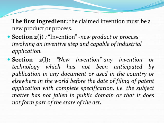 Patent Basics and laws of patent basics.pptx