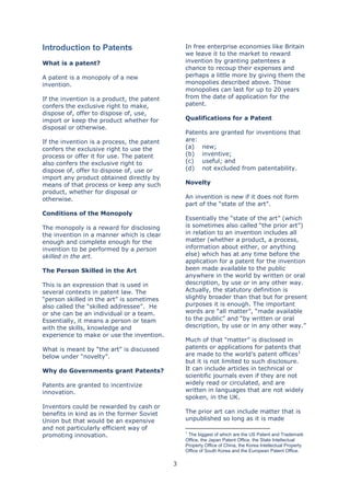 Introduction to Patents | PDF