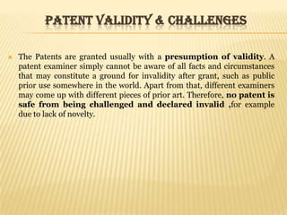 Patent challenge presentation | PPTX