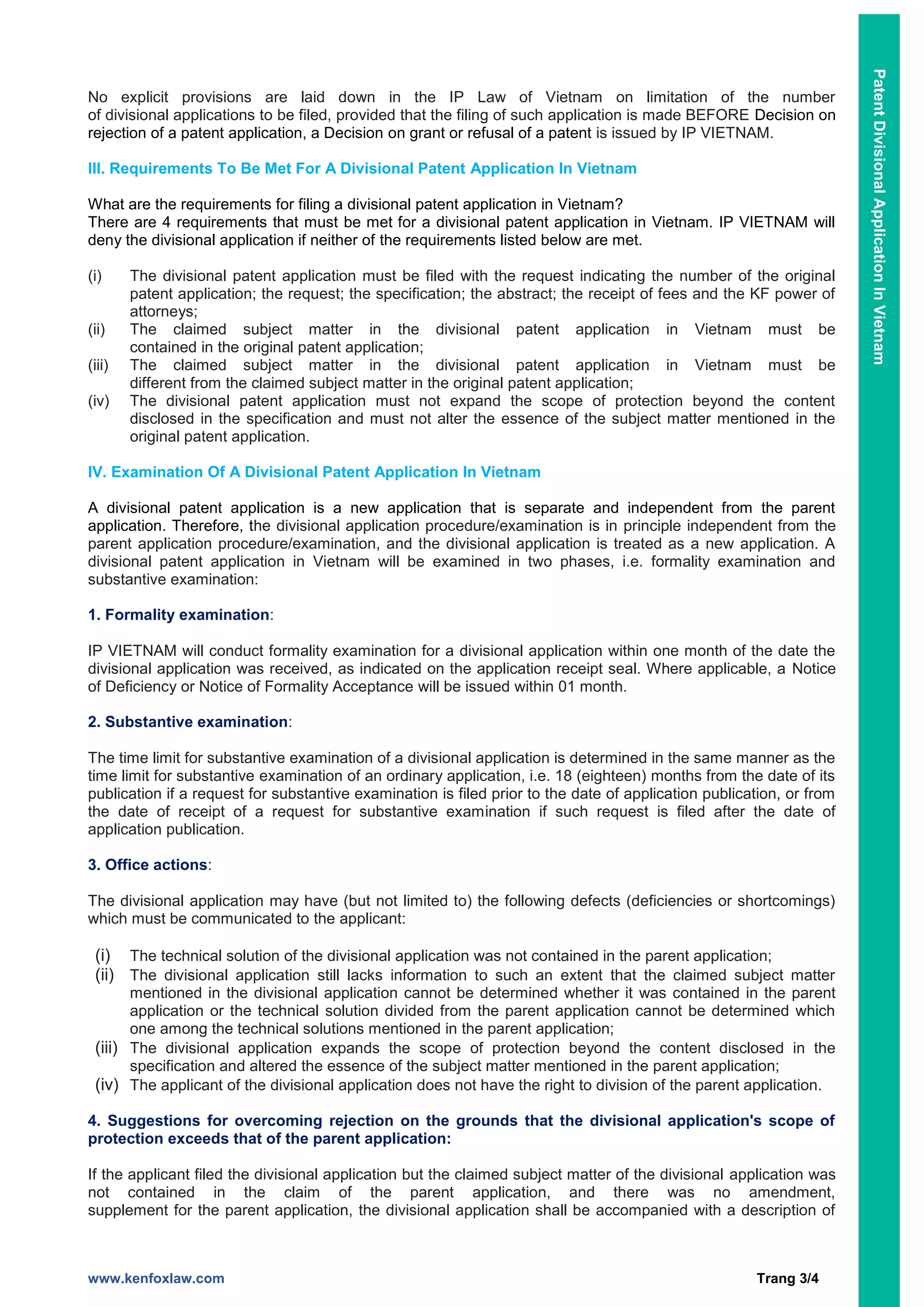 Patent Divisional Application In Vietnam – What you need to know.pdf