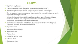 patent drafting & process- specification.pptx