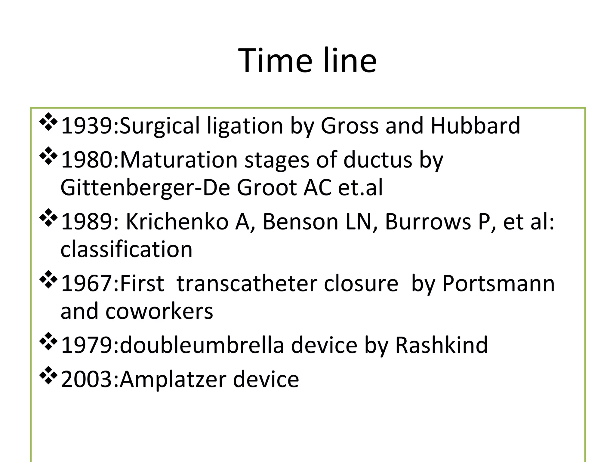 Patent ductus arteriosus A long case presentation | PDF