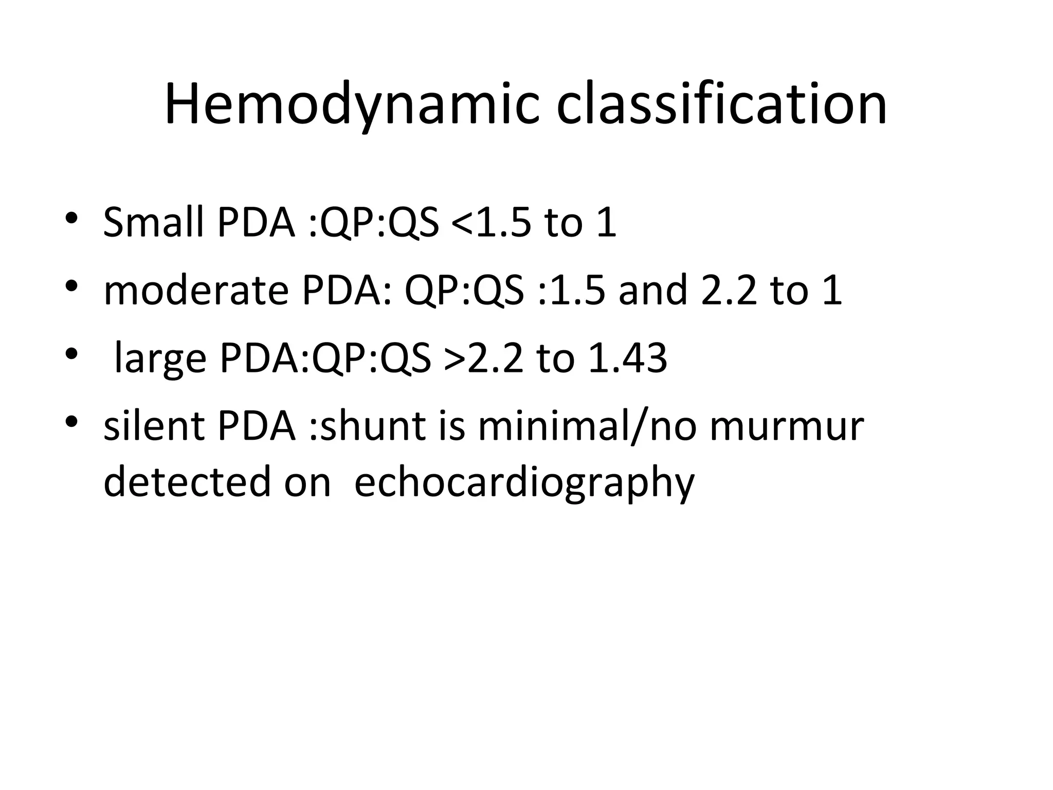 Patent ductus arteriosus | PPT