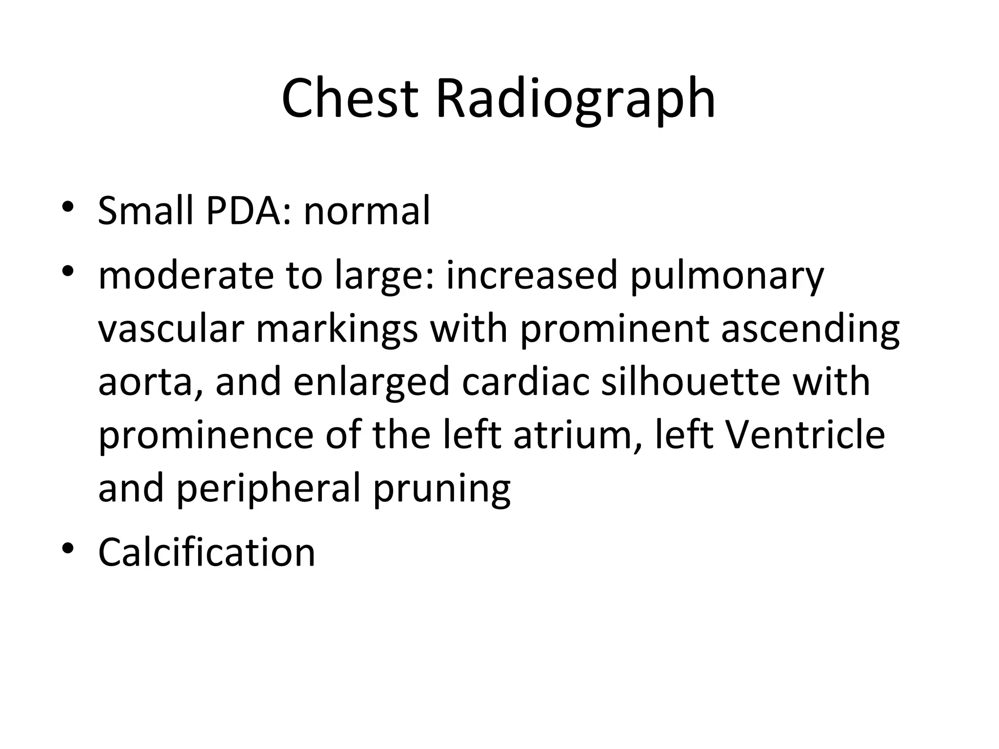 Patent ductus arteriosus | PPT