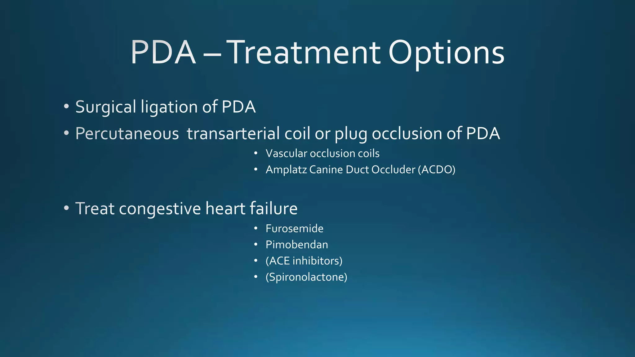 Patent ductus arteriosus | PPTX