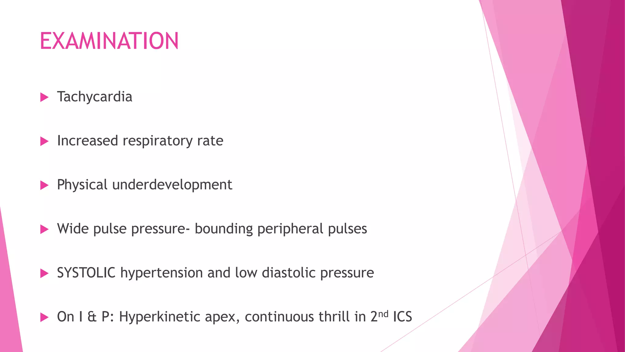 Patent ductus arteriosus | PPTX