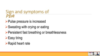 Patent ductus arteriosus in english | PPTX