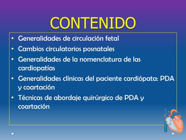Congenital Heart Disease Pda And Aorta Coarctation Ppt