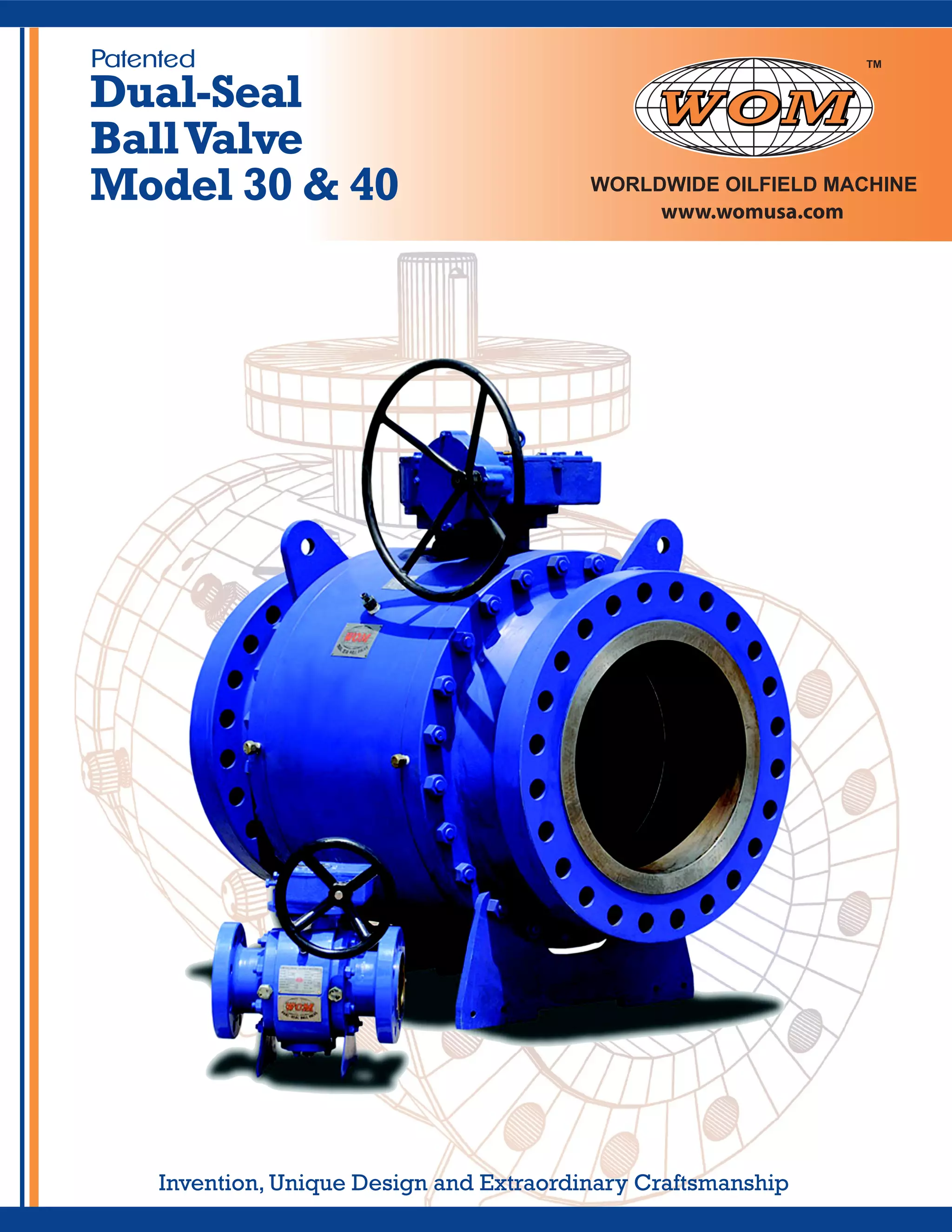 Patented dual seal ball valves | PDF