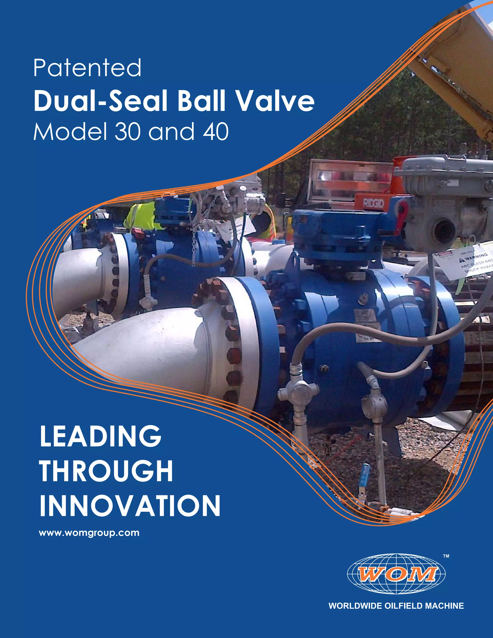 Patented Dual-Seal Ball Valves, Ball Valve Seals - WOM Group | PDF