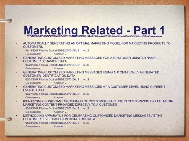 Patent Examples | PPT