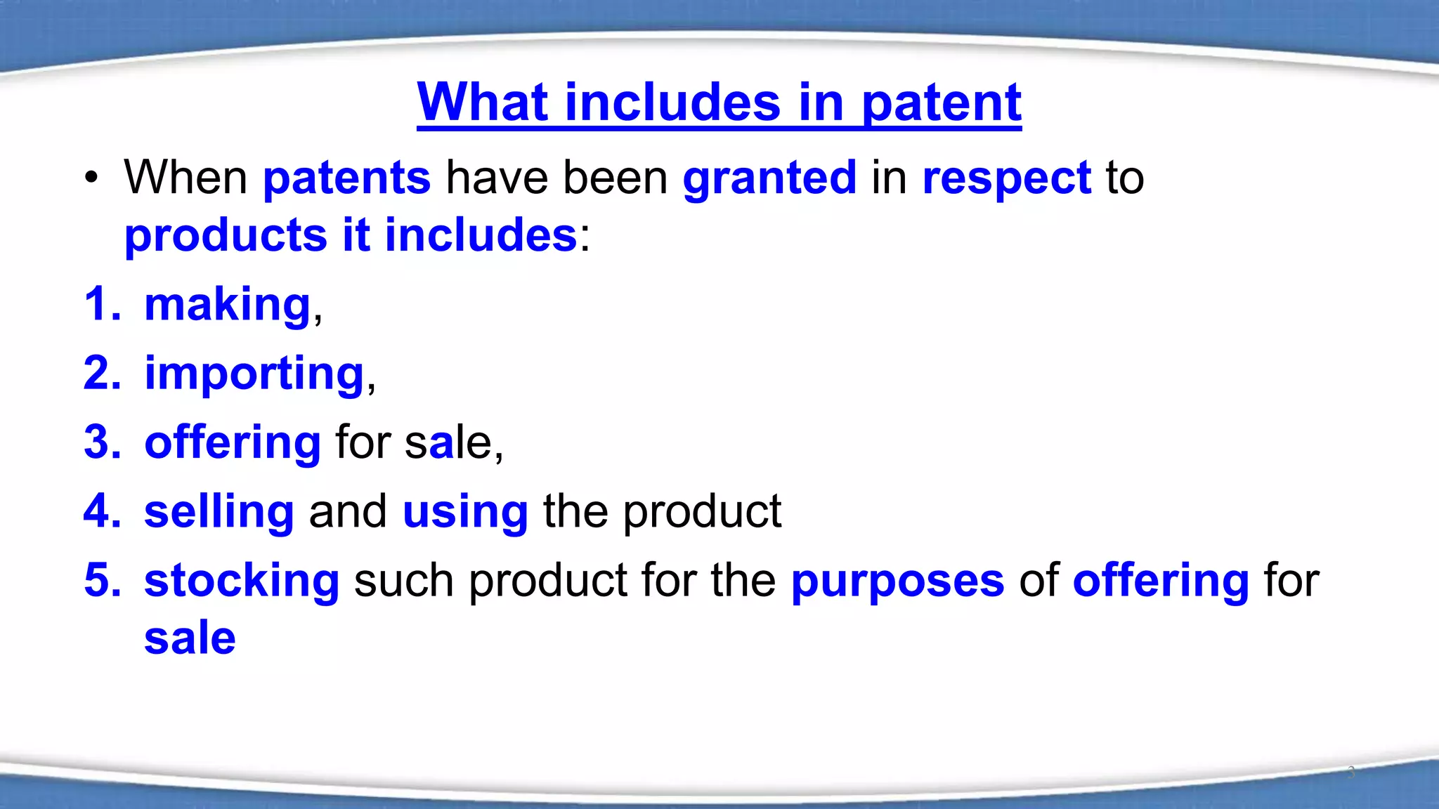 Patent filing in pakistan | PPT