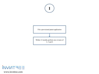 Patent filing options - Flow chart | PPTX