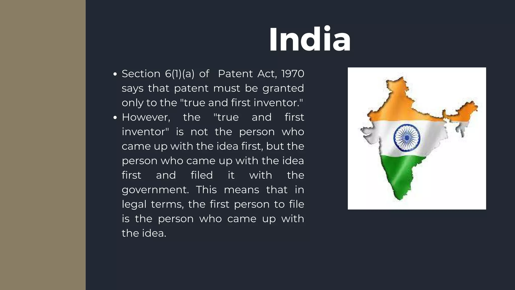 Patent first to file or first to invent analysis in india, the us and ...