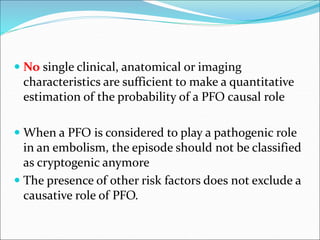 Patent Foramen Ovale,practical plan of handling.ppt