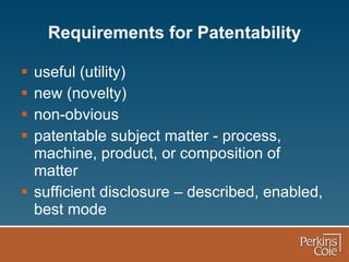 Patent Fundamentals for Engineers | PPT