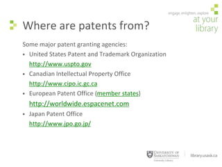 Patent information | PPTX