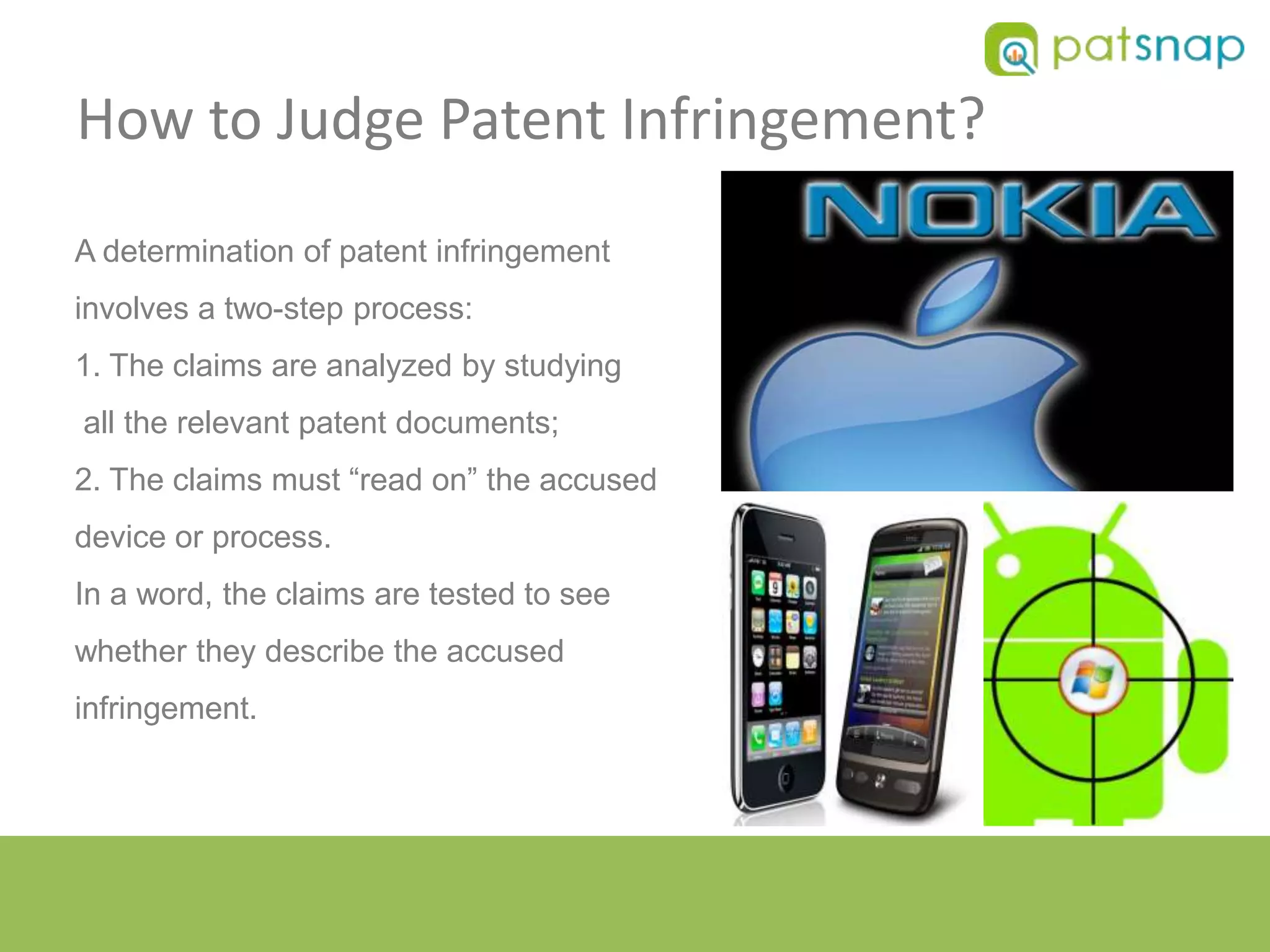 Patent infringement | PPTX