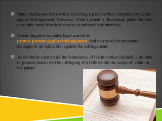 Patent infringement. | PPT
