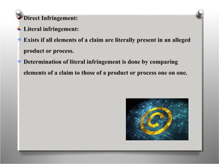 Patent infringement. | PPT