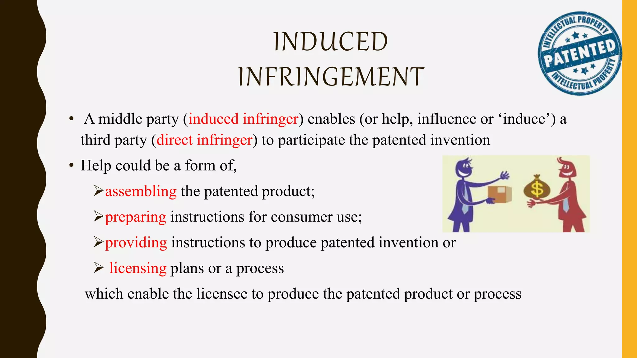 Patent infringements | PPTX