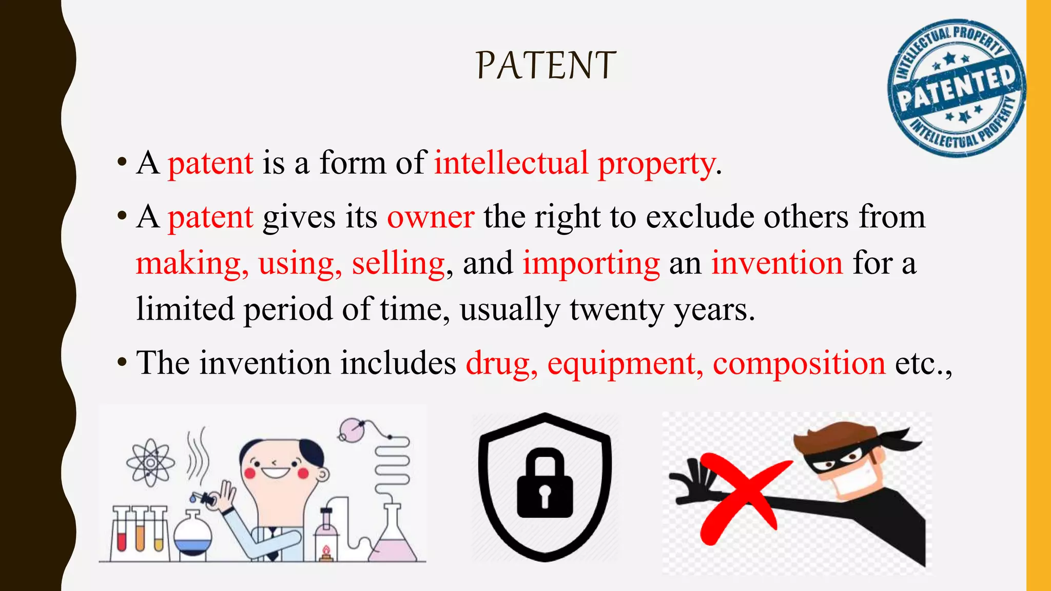Patent infringements | PPTX