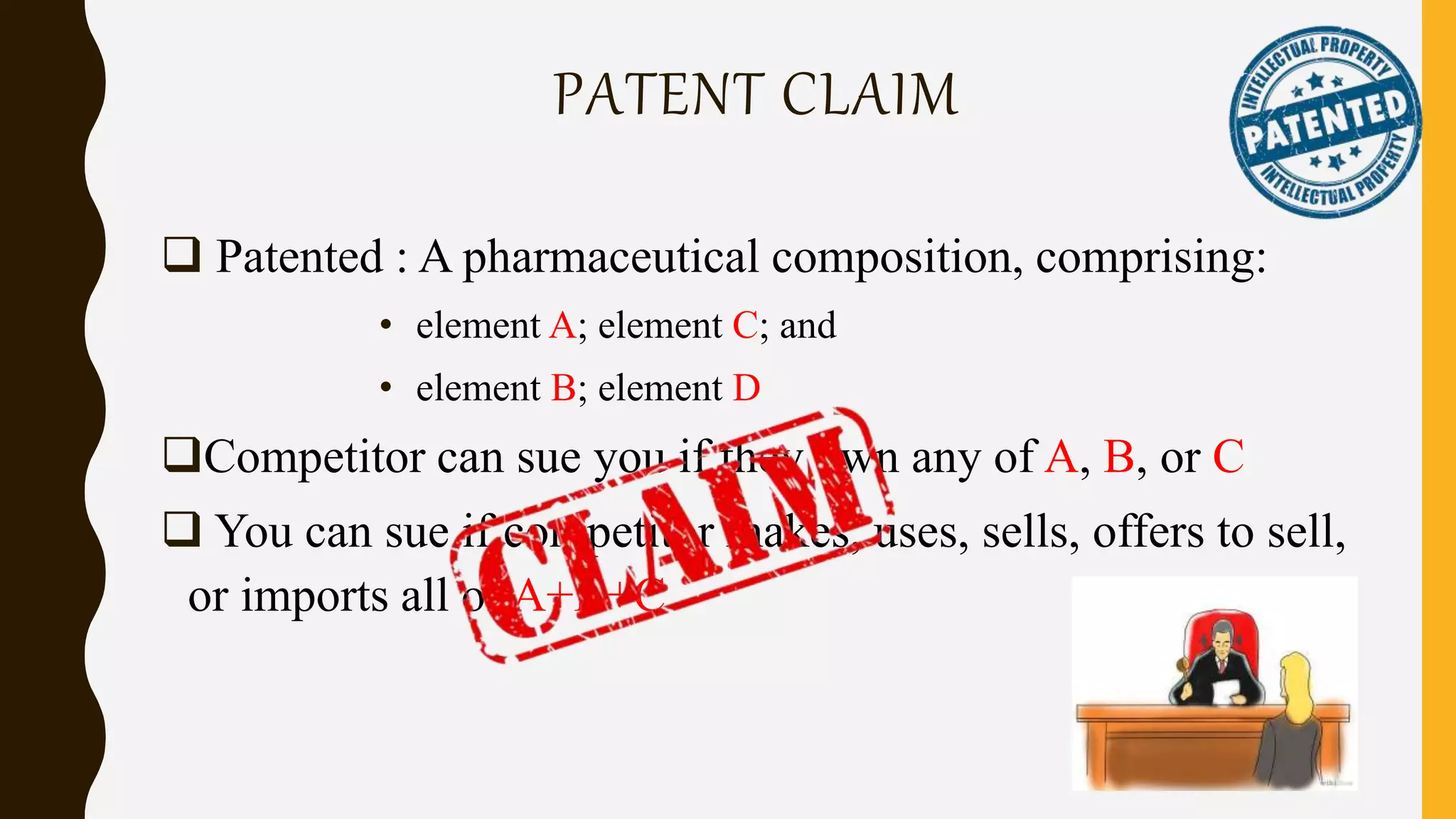 Patent infringements | PPTX