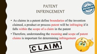 Patent infringements | PPTX
