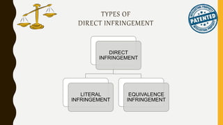 Patent infringements | PPTX