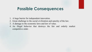 Patent infringement and its types | PPTX