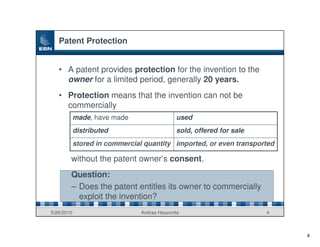 Patenting Inventions | PDF