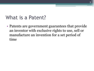 Patenting life n legal protection of biotechnological inventions | PPTX
