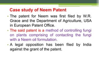 Patenting of Herbal drugs .ppt by Dr.U.Srinivasa | PPT