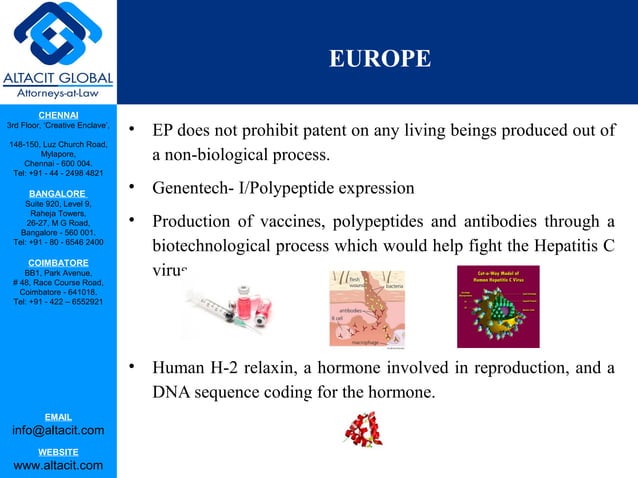 Patenting of life forms | PPT