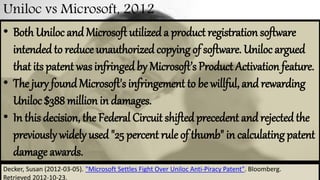 A case Study on Patents | PPTX