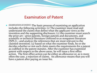 Patent law in_u.s | PPTX