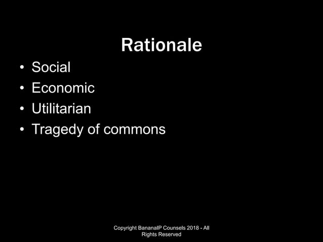 Patent Law : Rationale and Life Cycle | PPT