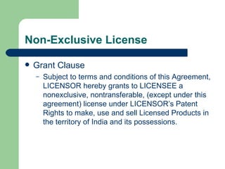 Patent Licensing | PPT