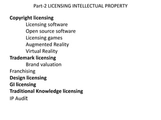 Patent IPR licensing, Technology Commercialization, Innovation Marketing | PPTX