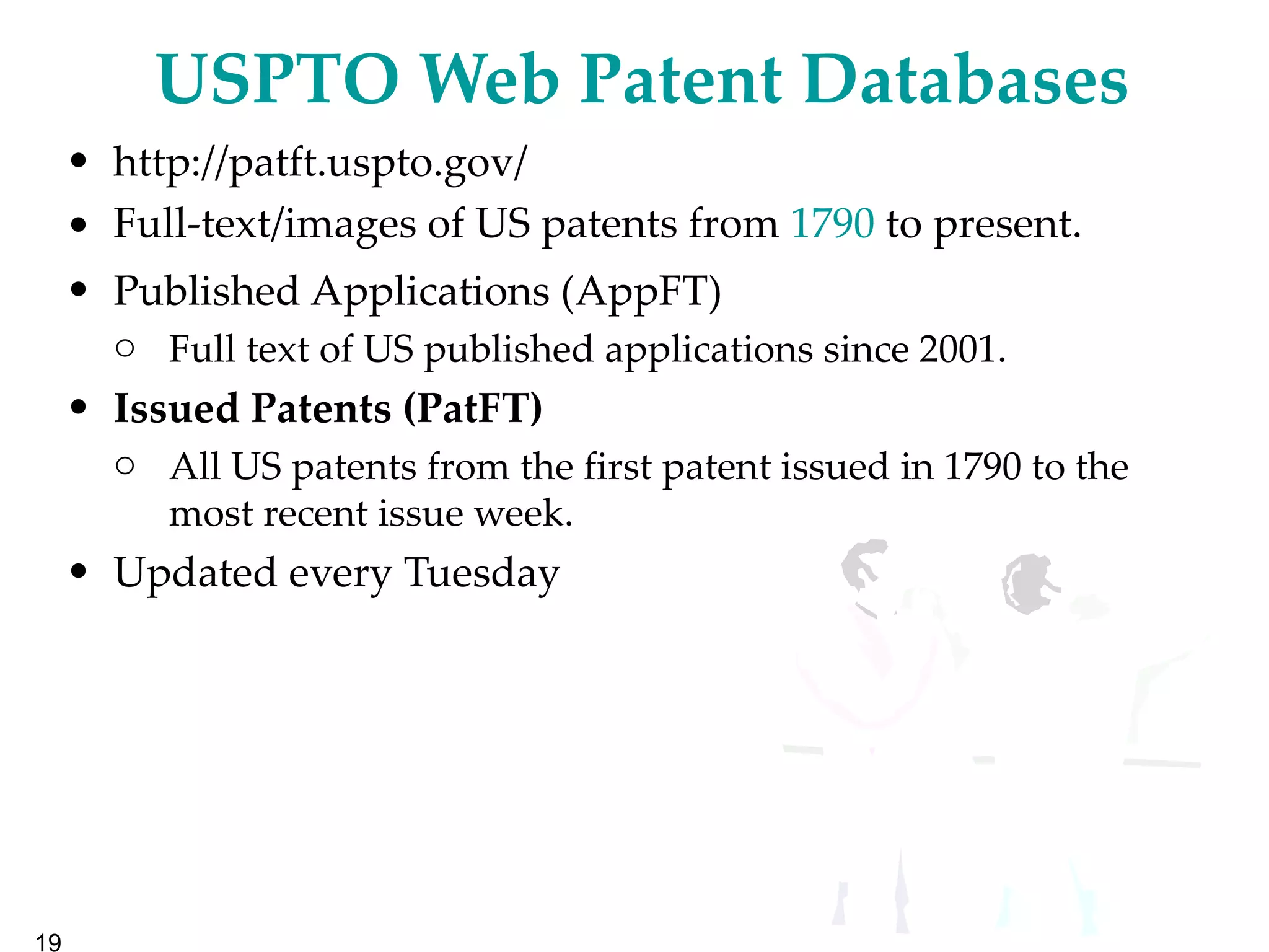 2010 Patent Information | PPT