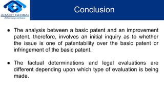 Patent of addition and substitution inventions | PPT
