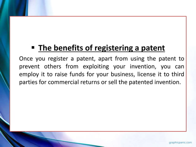Patent & patent rights | PPT