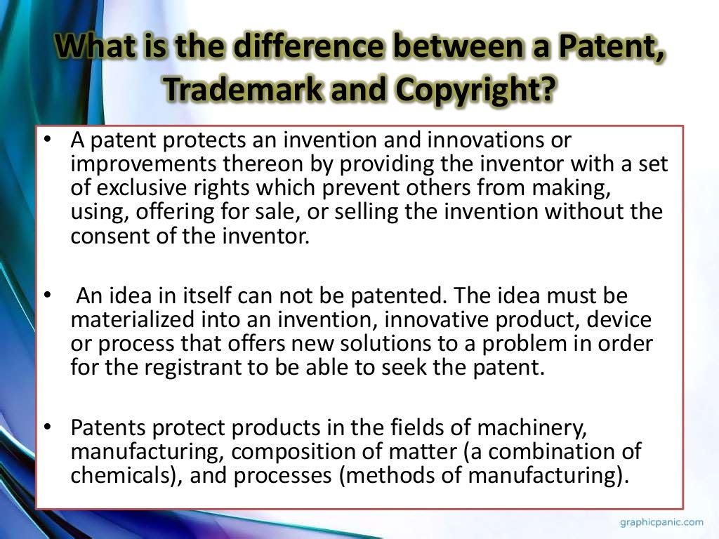 Patent & patent rights