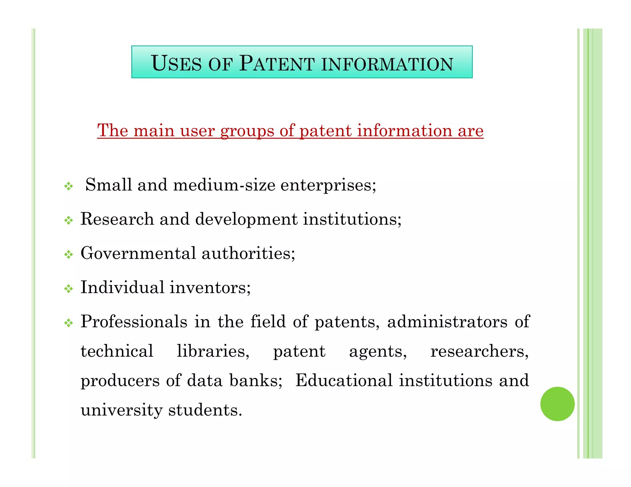 Intellectual Property Rights (IPR) : Patent & patenting | PDF