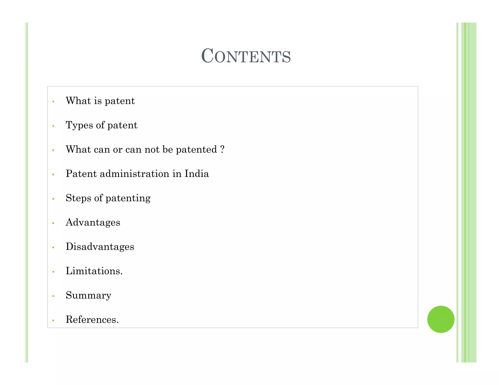 Intellectual Property Rights (IPR) : Patent & patenting | PDF