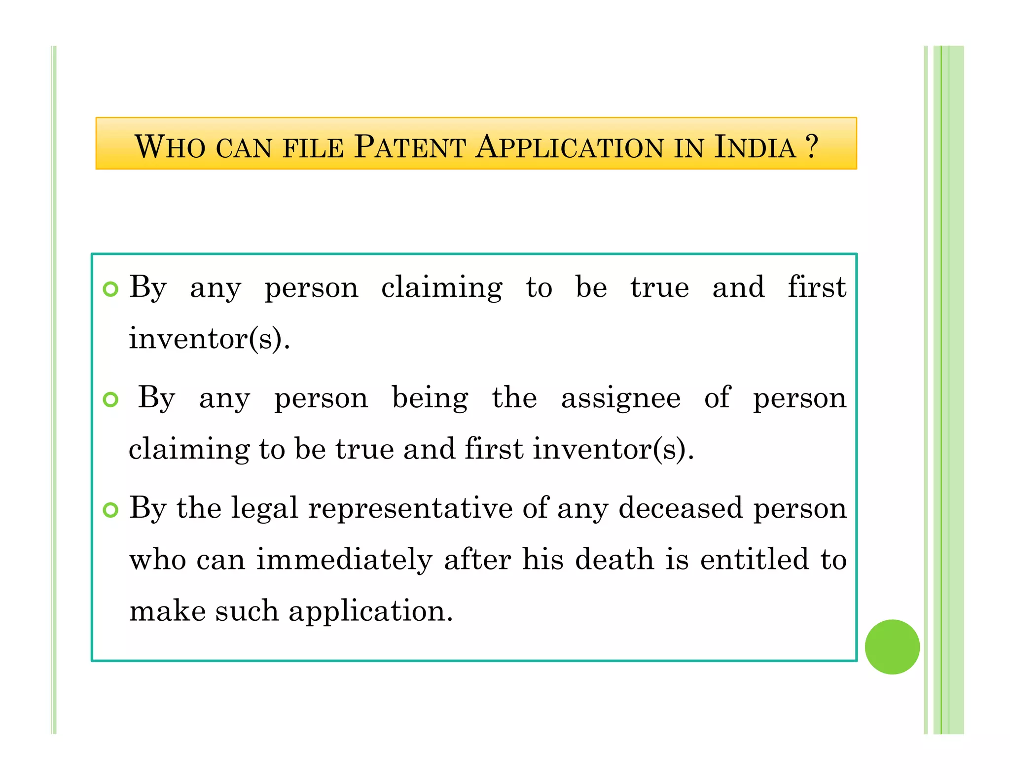 Intellectual Property Rights (IPR) : Patent & patenting | PDF
