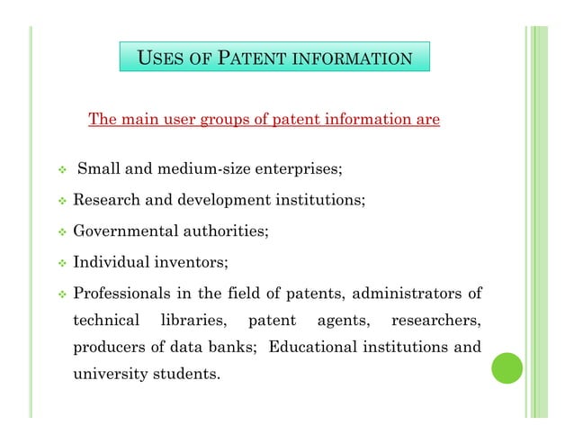 Intellectual Property Rights (IPR) : Patent & patenting | PDF